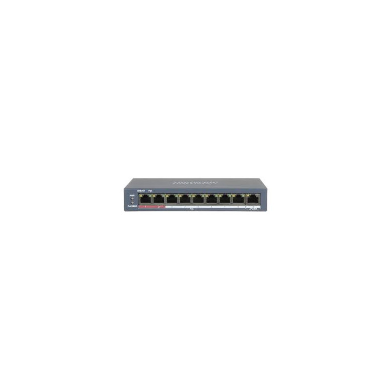 SWITCH HIKVISION 9 PORT 10/100 DS-3E0109P-E/M SWITCH HIKVISION 9 PORT 10/100 DS-3E0109P-E/M