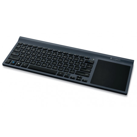 TECLADO LOGITECH WIRELESS TOUCHPAD TK820 BLACK