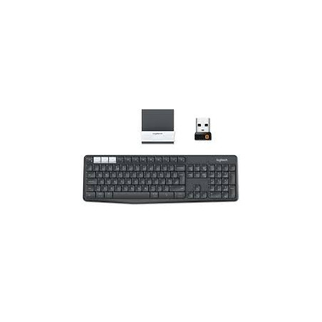 TECLADO LOGITECH WIRELESS K375s BLACK
